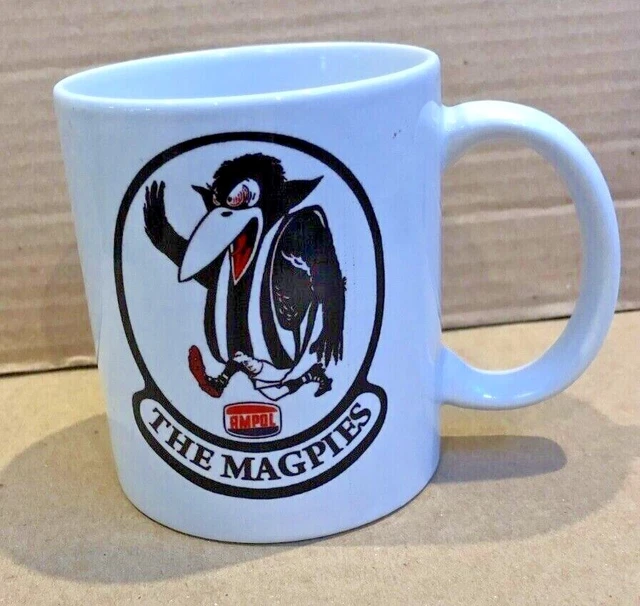 COLLINGWOOD RETRO MUG Vfl / Afl "The Magpies" Football Aussie Rules ...