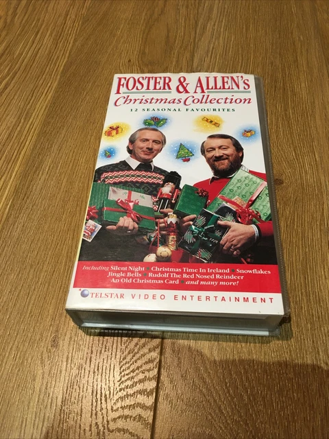 FOSTER AND ALLEN VHS - Foster And Allen’s Christmas Collection Telstar ...