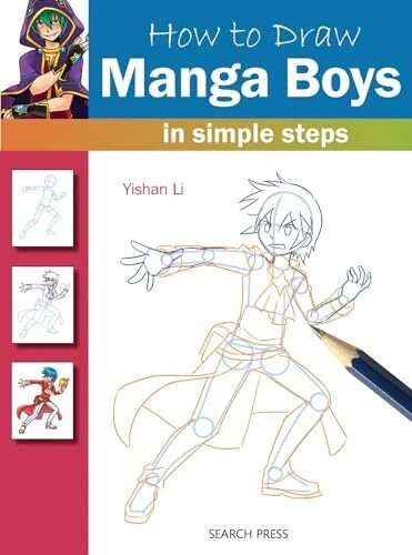 HOW TO DRAW: Manga Boys: in simple steps, Li, Yishan £3.49 - PicClick UK