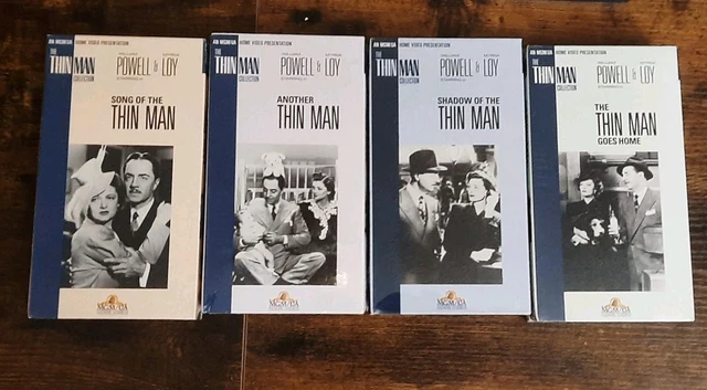 THE THIN MAN Collection Of 4 VHS Tapes NEW and STILL SEALED £14.25 ...