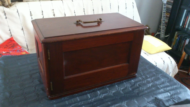 MACHINE À COUDRE Singer 12 12K 1881 à manivelle, base violon, new ...