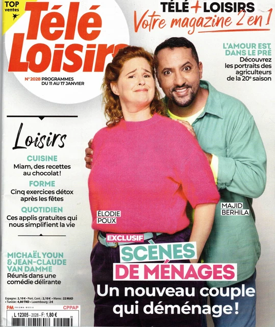 TELE LOISIRS N° 2028 Scenes De Menages Un Nouveau Couple ... EUR 1,00 ...