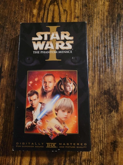 STAR WARS EPISODE I: The Phantom Menace 1999 VHS £1.50 - PicClick UK