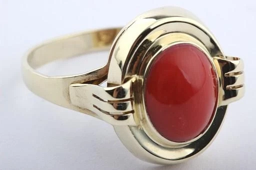 KORALLEN RING 333 er 8k Gold Gr 55 EUR 240,00 - PicClick DE