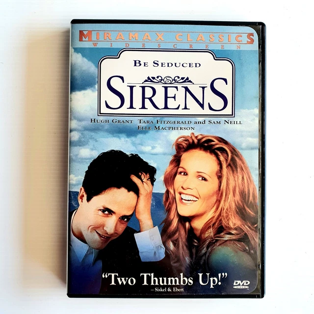 SIRENS DVD 1993 Aus Comedy, Hugh Grant Elle Macpherson, Sam Neill ...
