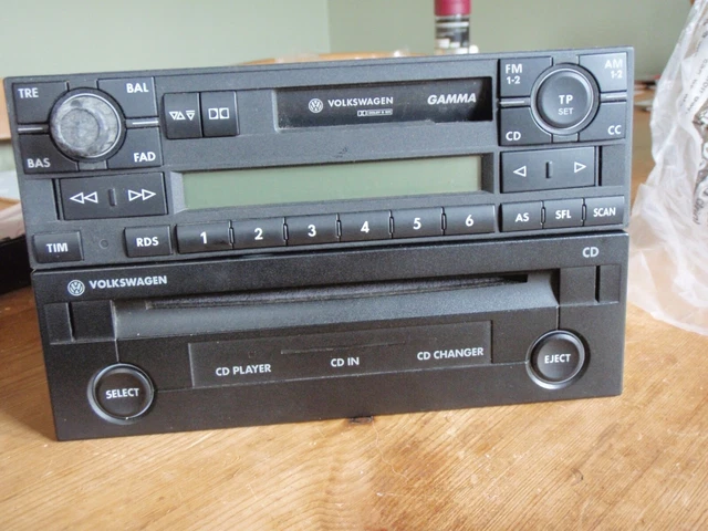VW GAMMA RADIO cassette player and cd player £6.95 - PicClick UK