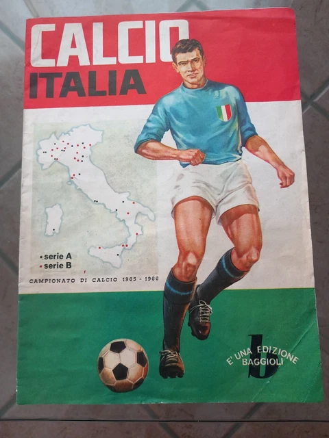 ALBUM FIGURINE BAGGIOLI 1965 66 Calcio Italia EUR 450,00 - PicClick FR