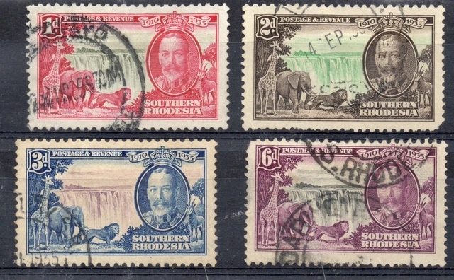SOUTHERN RHODESIA STAMPS 1935 King George V Silver Jubilee Sg 31 /4 Used £10.50 - PicClick UK