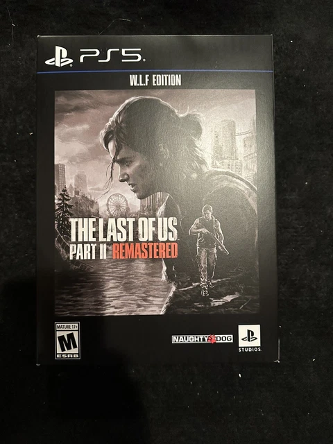 THE LAST OF Us Part 2 II Remastered WLF Edition PlayStation 5 PS5 EN MAIN EUR 209,50 - PicClick FR