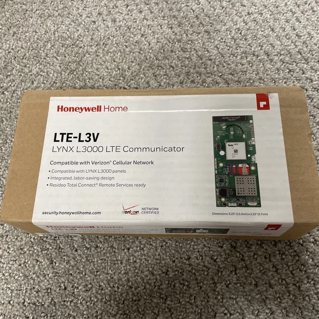 HONEYWELL HOME LTE-L3V Lynx L3000 Communicator Verizon Home Security ...