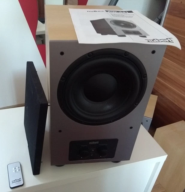 NUBERT NUBOX AW-441 Aktiv-Subwoofer in Ahorn-Silber EUR 220,00 ...