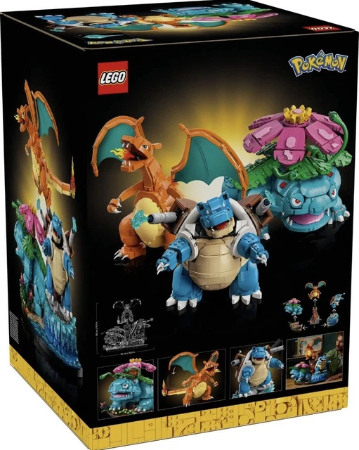 LEGO POKEMON 72153 Venusaur Charizard Blastoise New & Sealed - Presale ...