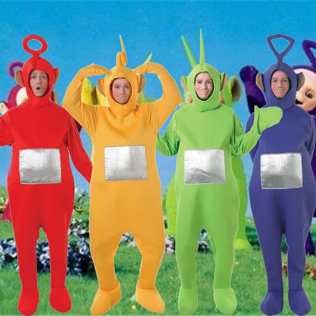 ADULTS CARTOON TELETUBBIES Cosplay Costume Halloween Carnivail Outfits ...