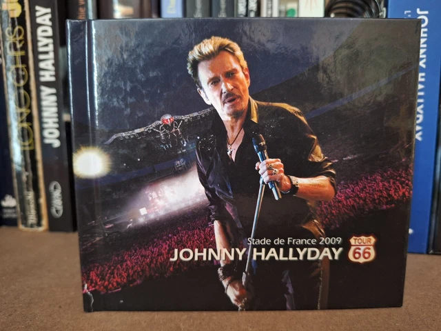JOHNNY HALLYDAY - STADE DE FRANCE 2009 - Album digipack 3 CD - Bon état ...