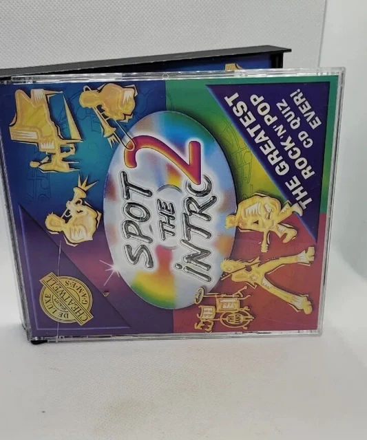 SPOT THE INTRO The Musical Recognition Game Cheatwell Games CD Solution ...