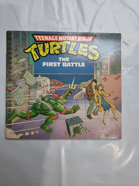 TEENAGE MUTANT NINJA Turtles The First Battle TMNT Mini Paperback Book ...