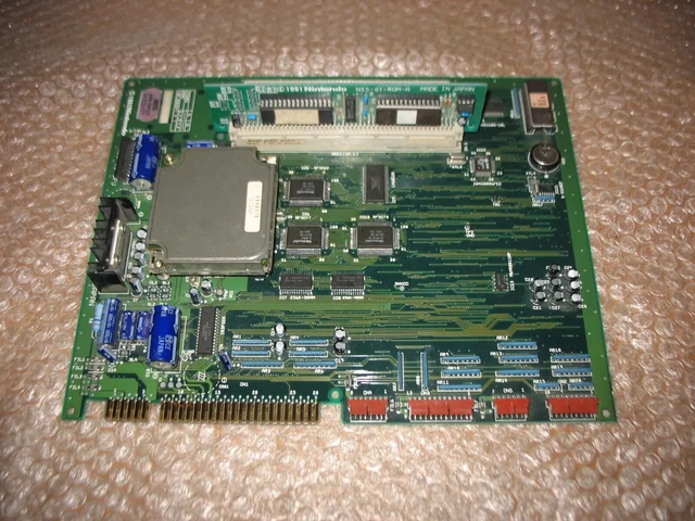 NINTENDO SUPER SYSTEM Arcade Jamma Board + Super Mario World Nintendo ...