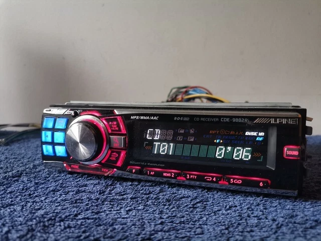 RADIO CD PLAYER Alpine CDE-9882Ri Usb, mp3. £119.99 - PicClick UK