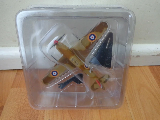 DEL PRADO 1:100 Classic Hawker Hurricane Mk.ii Ww2 Diecast Aircraft ...
