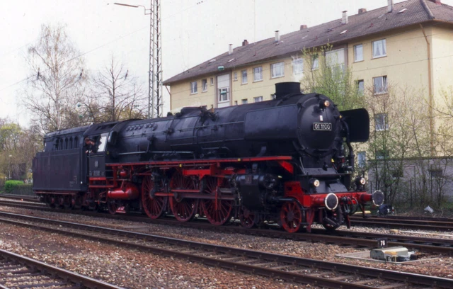 DIA DAMPFLOK BR 01 1100 1990er slide gerahmt EUR 4,00 - PicClick DE