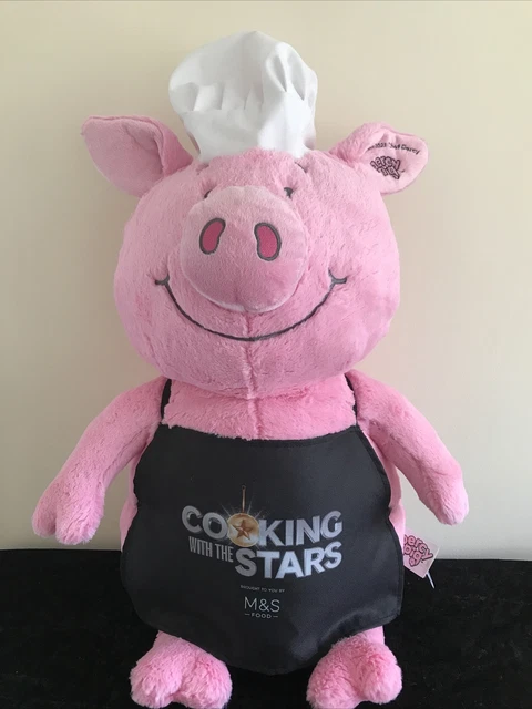 MARKS AND SPENCER Large 24” Percy Pig Soft Plush Toy Limited Edition ...