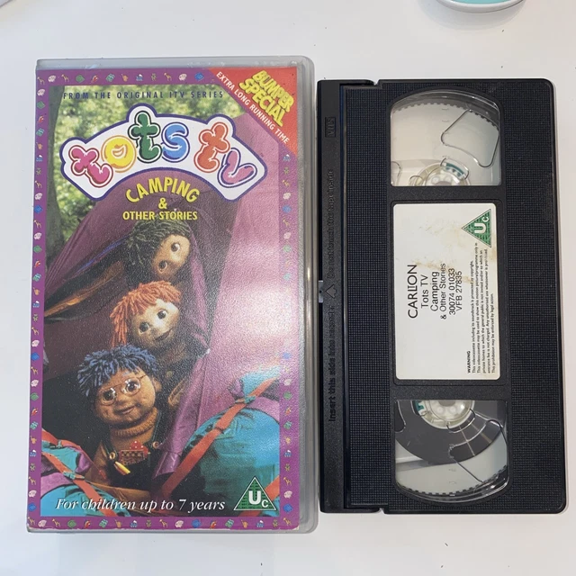 TOTS TV Camping And Other Stories Bumper Special Vhs Video Children’s ...