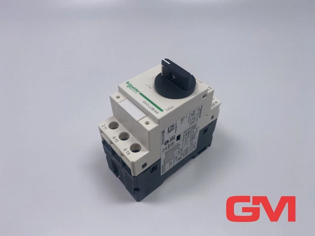 SCHNEIDER ELECTRIC MOTOR Circuit Breaker GV2L08 4A 3-polig GV2-L08 $187 ...