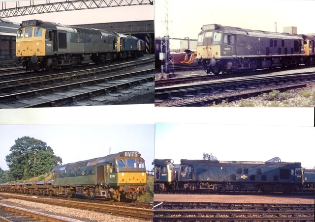 17 6 X 4 Colour prints of BR Pre-TOPS class 25 diesel locos £3.50 ...