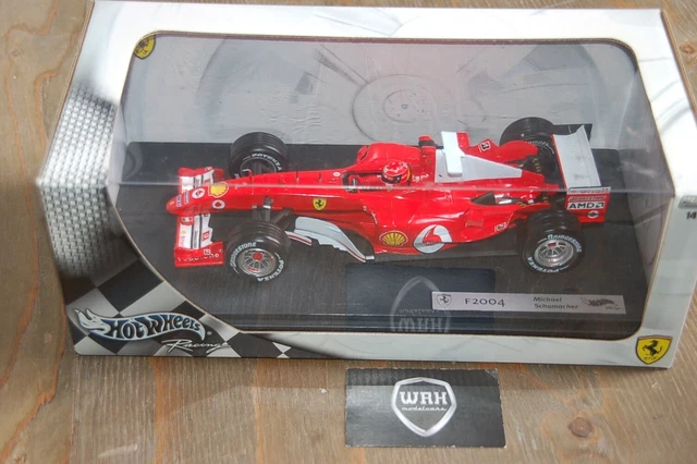 1:18 FERRARI F1 2004 SCHUMACHER HOTWHEELS F1 in box SEE INFO EUR 139,95 ...
