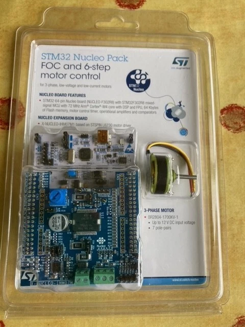 STM32 NUCLEO PACK FOC & 6-Step Motor Control P-NUCLEO-IHM001 £30.00 ...