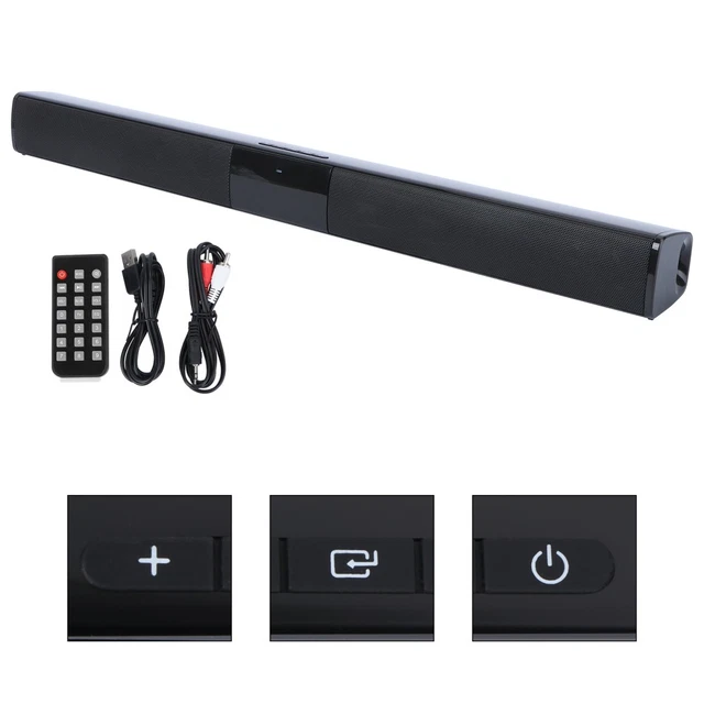 DESKTOP SPEAKER COMPUTER Sound Bar Wireless Speakers Subwoofer Speaker ...