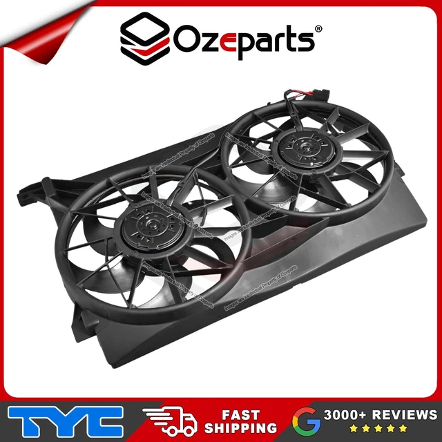 TYC TWIN THERMO Radiator Fan With Motors for Ford Falcon XR6 XR8 AU ...