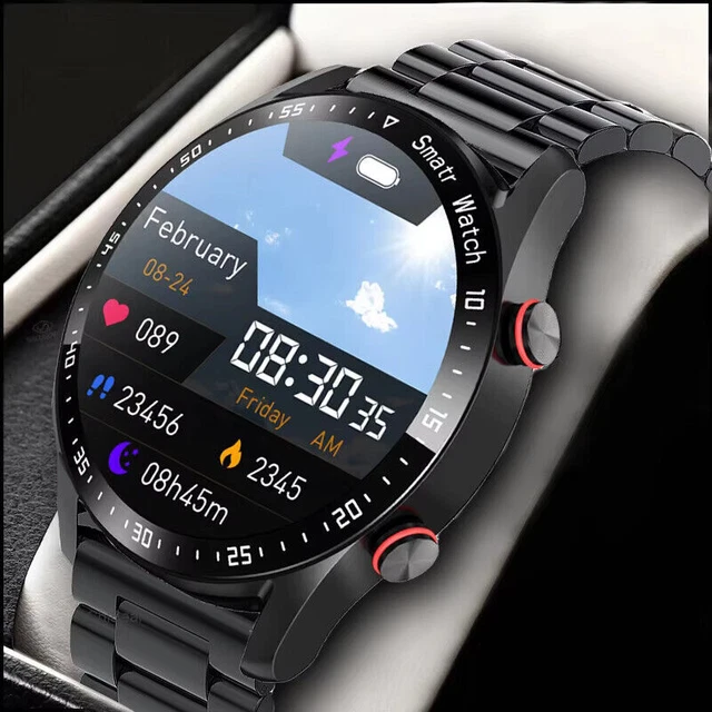 STAINLESS STEEL SMART watch HW20 ECG+PPG Business stainless steel... £ ...