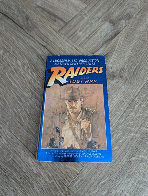 RAIDERS OF THE Lost Ark by Black, Campbell Corgi Book 1981 Blue cover £ ...