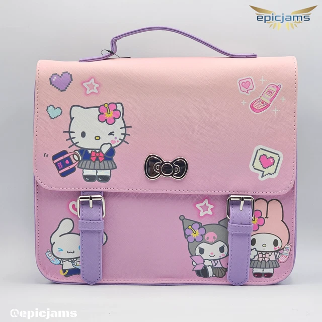 HELLO KITTY AND Friends My Melody Kuromi Kogyaru Pink Purple Mini ...