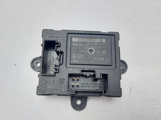 FORD FIESTA MK7 Door Control Module Unit Ecu Front Right Driver Side ...