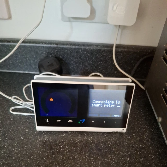 BRITISH GAS GEO Duo Smart Home Energy Monitor Meter Display Working £17 ...
