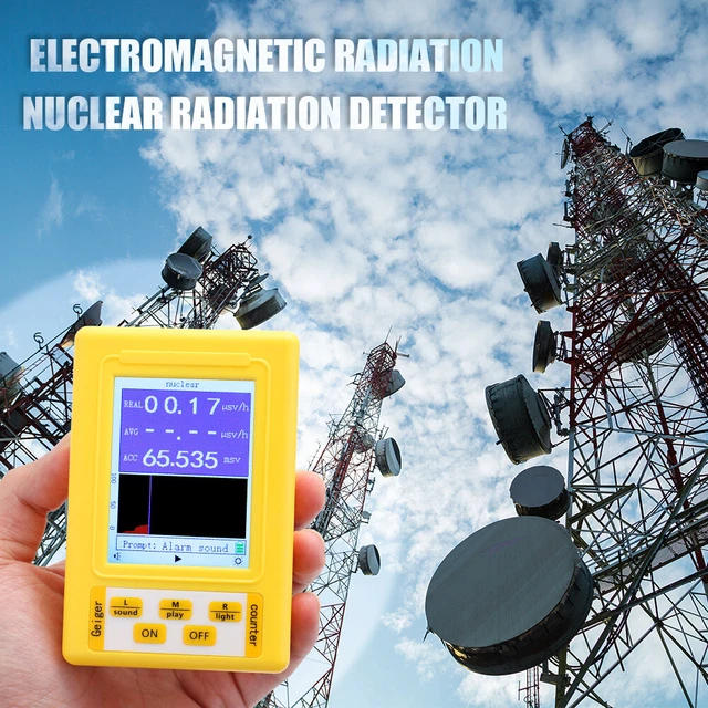 GM GEIGER COUNTER Tube Nuclear Radiation Detector β/γ/X-Ray Dosimeter ...