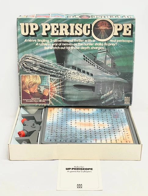 VINTAGE 1975 UP Periscope Game by Denys Fisher - Complete, Rare Find £ ...