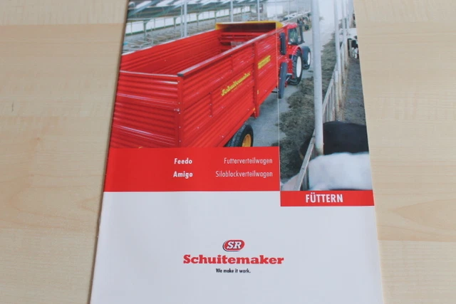 140501) SR SCHUITEMAKER Feedo Amigo Verteilwagen Prospekt 200? EUR 6,98 ...