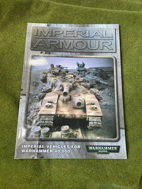 IMPERIAL ARMOUR 1 2000 Imperial Vehicles 40k Warhammer 40,000 £13.00 ...