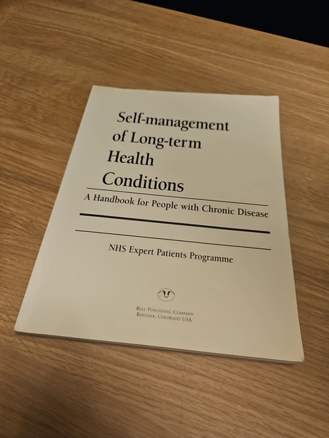 SELF-MANAGEMENT OF LONG-TERM Health Conditions: A Handbook (Very good ...