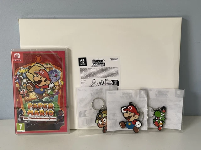 PAPER MARIO: THE Thousand Year Door & Buildable Battle Stage & Keyrings ...