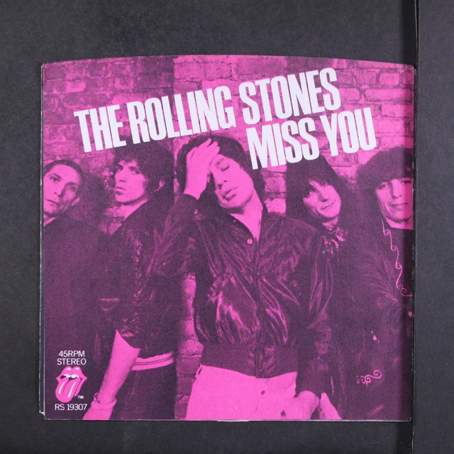 ROLLING STONES : miss you / loinaway eyes ROLLING STONES 7" Single 45 ...