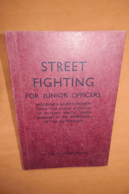 ORIGINAL WW2 1940 British Army Officers Street Fighting For Junior ...