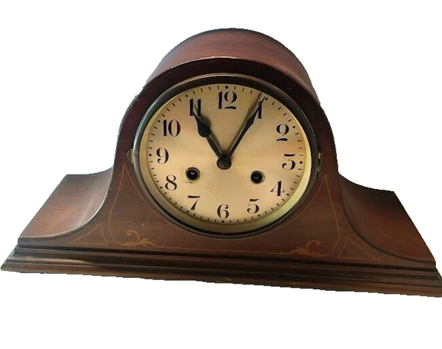 GERMAN MANTEL CLOCK by Haller & Benzing (DRGM No. 916380) EARLY 20TH ...