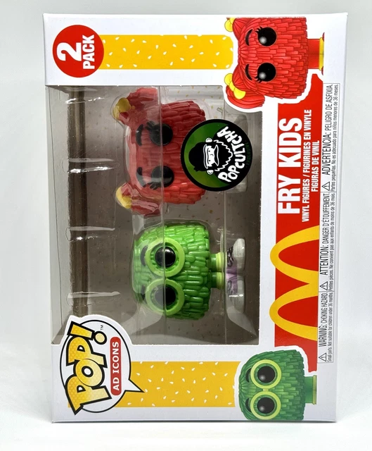 FUNKO POP! FRY Kids McDonalds 2 Pack Red/Green Popcultcha Exclusive EUR ...