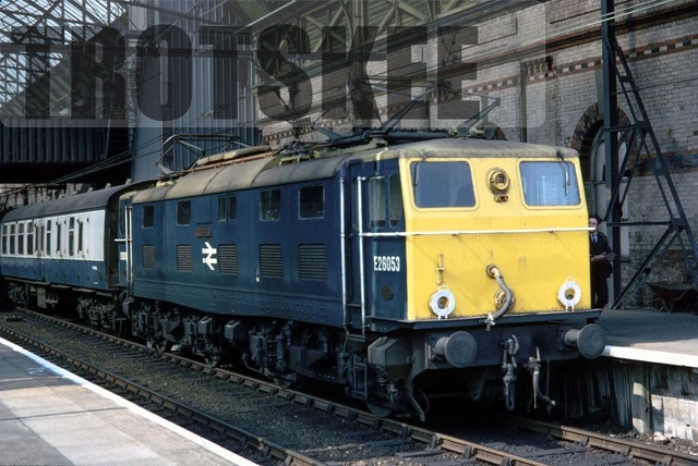 35MM SLIDE BR British Railways Electric Loco E26053 Class 76 1968 ...
