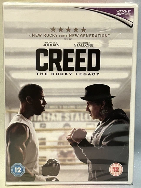 CREED THE ROCKY Legacy (2016, DVD) New/Sealed region 2 Cert 12 £3.20 ...