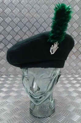 GENUINE BRITISH ARMY Caubeen Royal Irish Rangers Regiment & Pipers ...